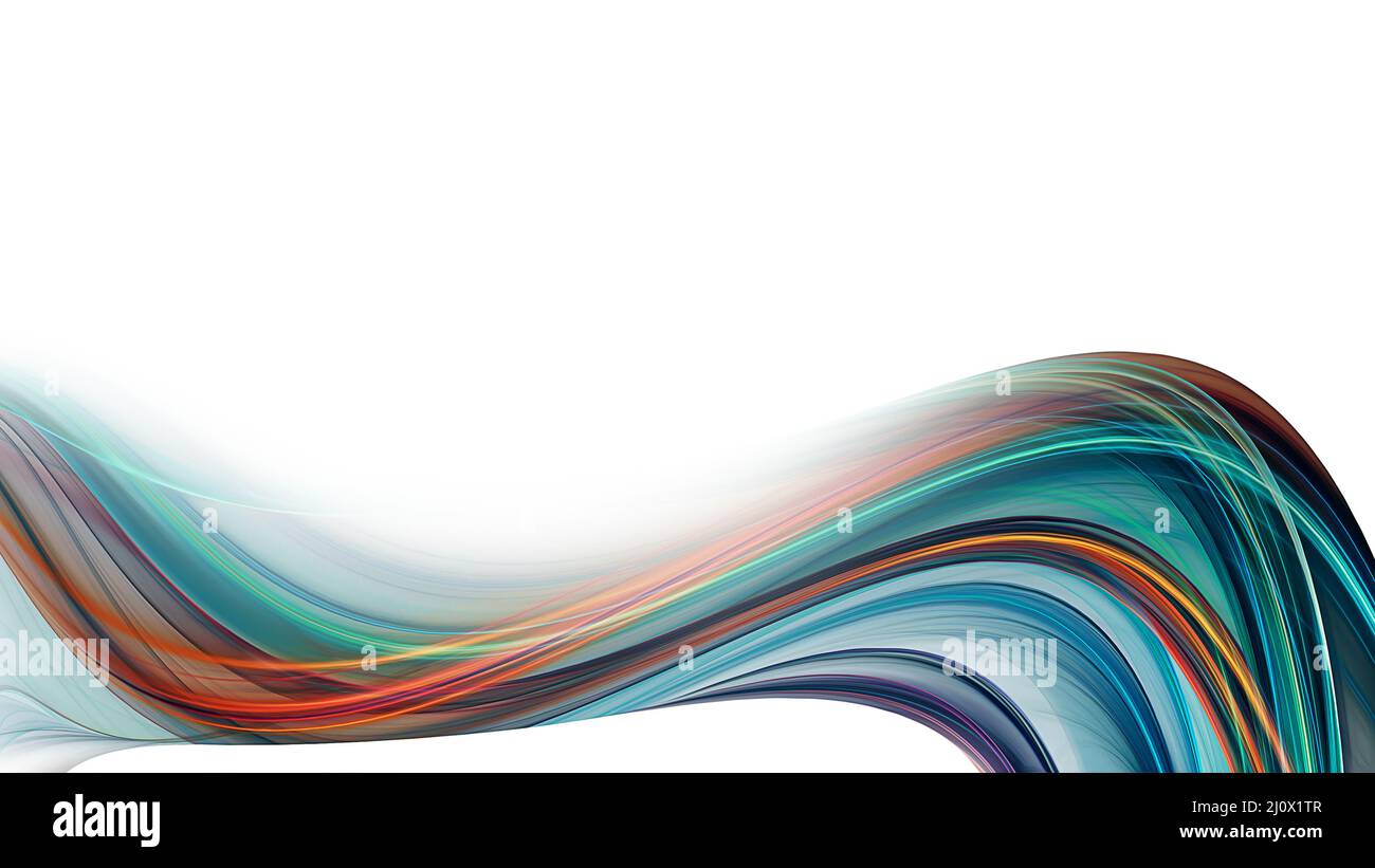 Wavy horizontal lines hi-res stock photography and images - Alamy