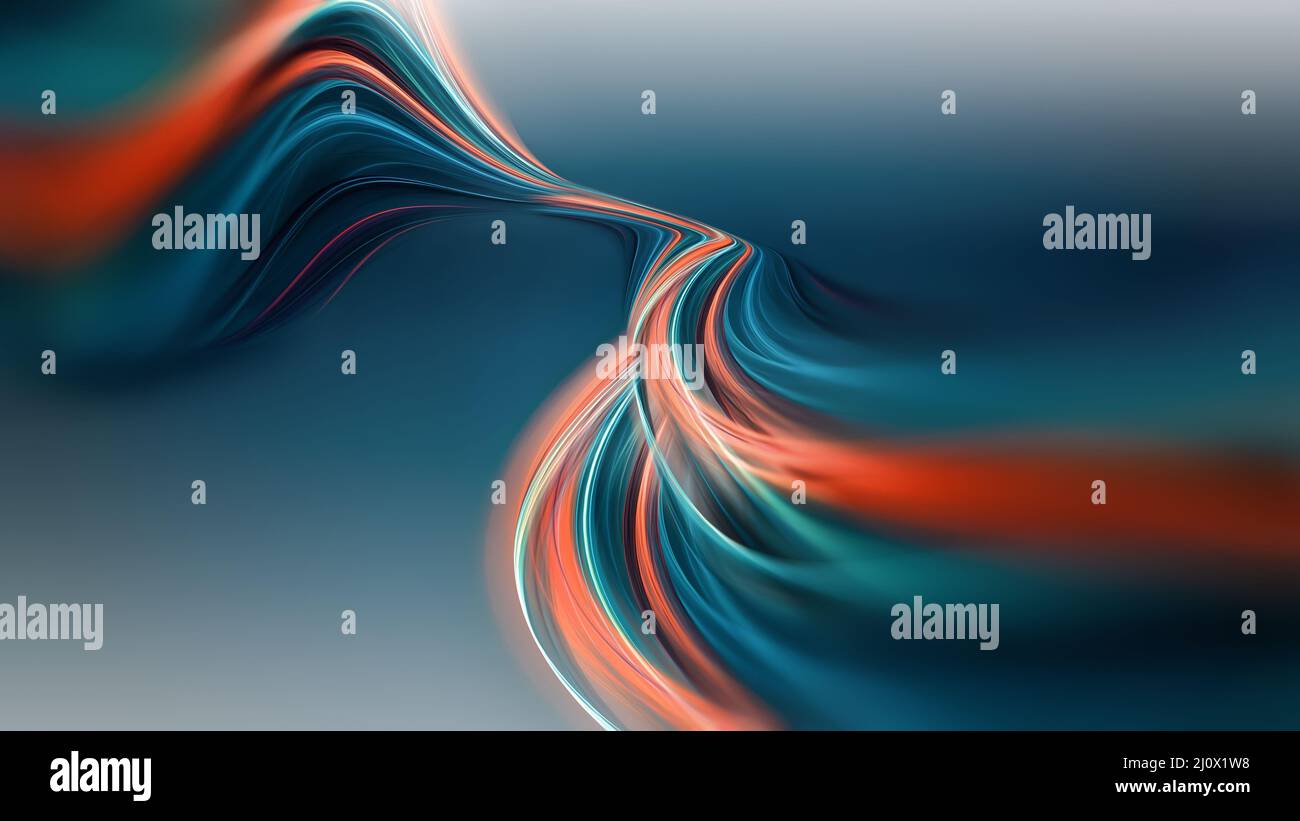 Abstract 3D Background with Stripes Stock Photo - Alamy
