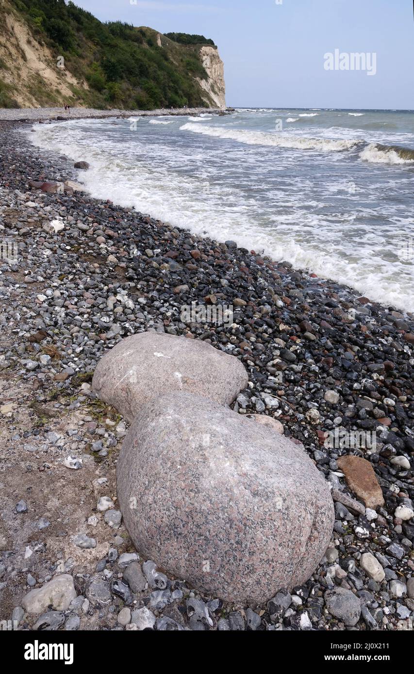 Chalk coast at Cape Arkona on the island of RÃ¼gen Stock Photo - Alamy