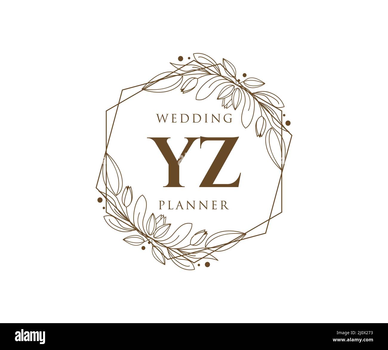 Letter yz logos Stock Vector Images - Alamy
