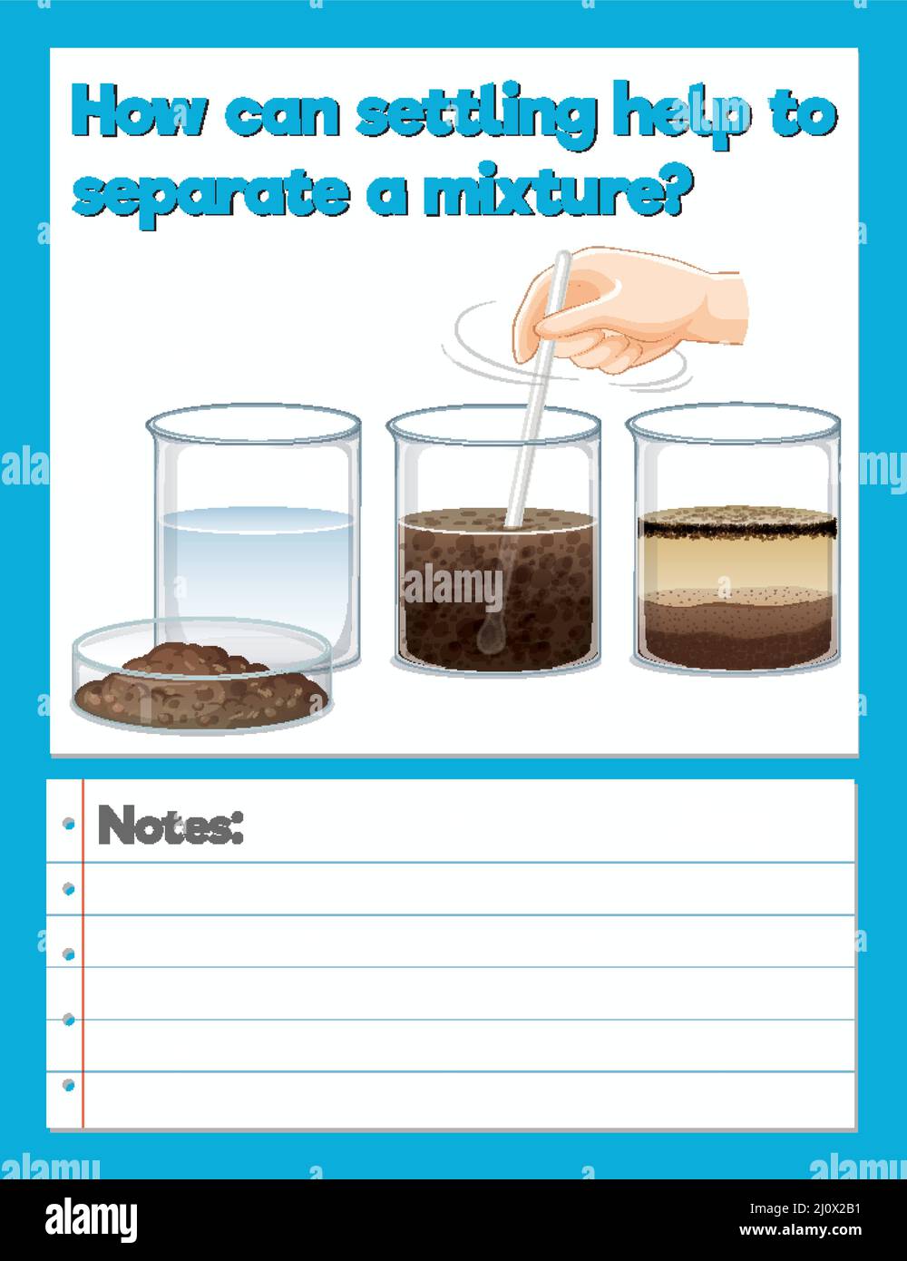 Science Experiment Log Worksheet illustration Stock Vector Image & Art ...