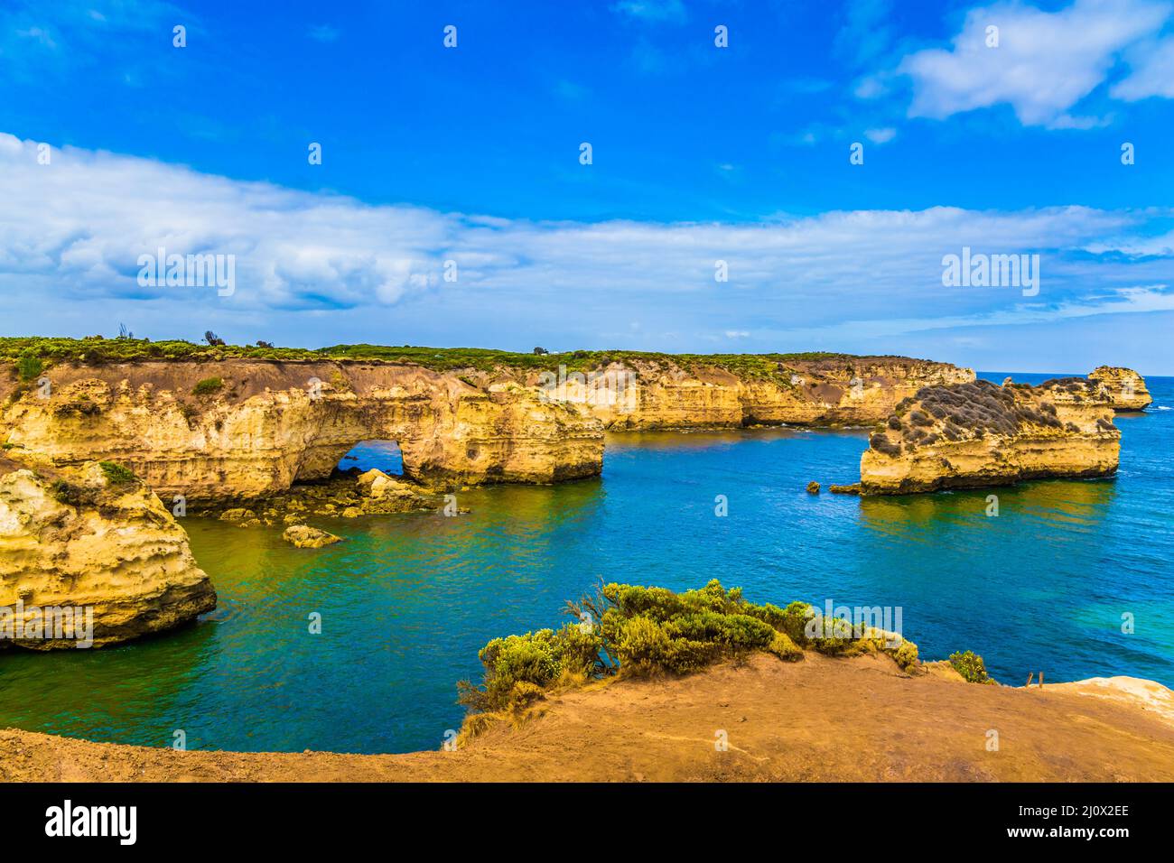 Rocks form picturesque arches Stock Photo - Alamy