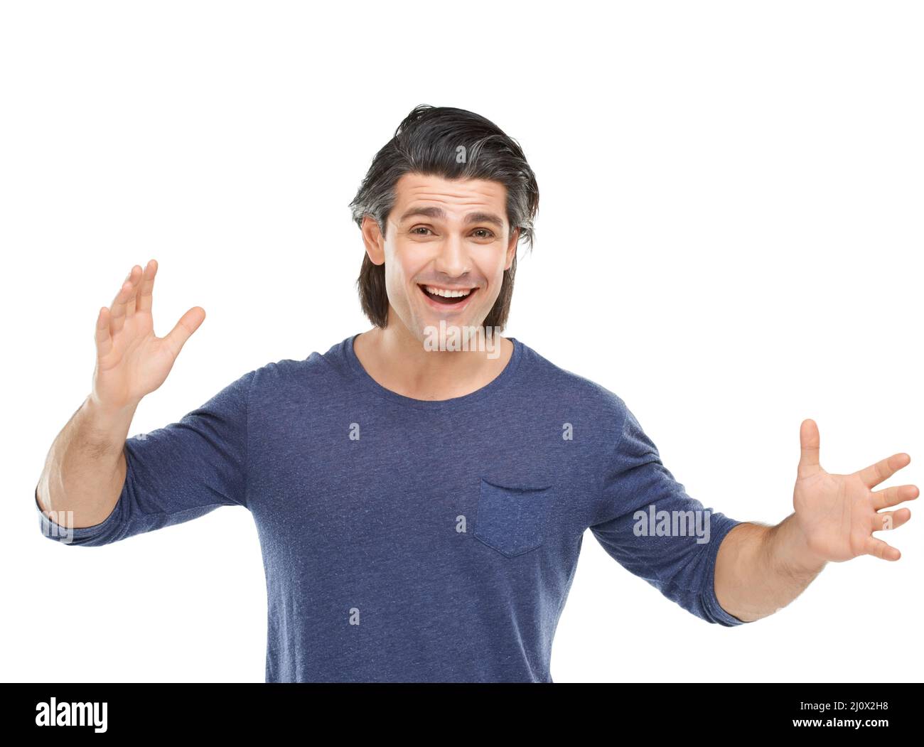 Hey Pose High Resolution Stock Photography and Images - Alamy