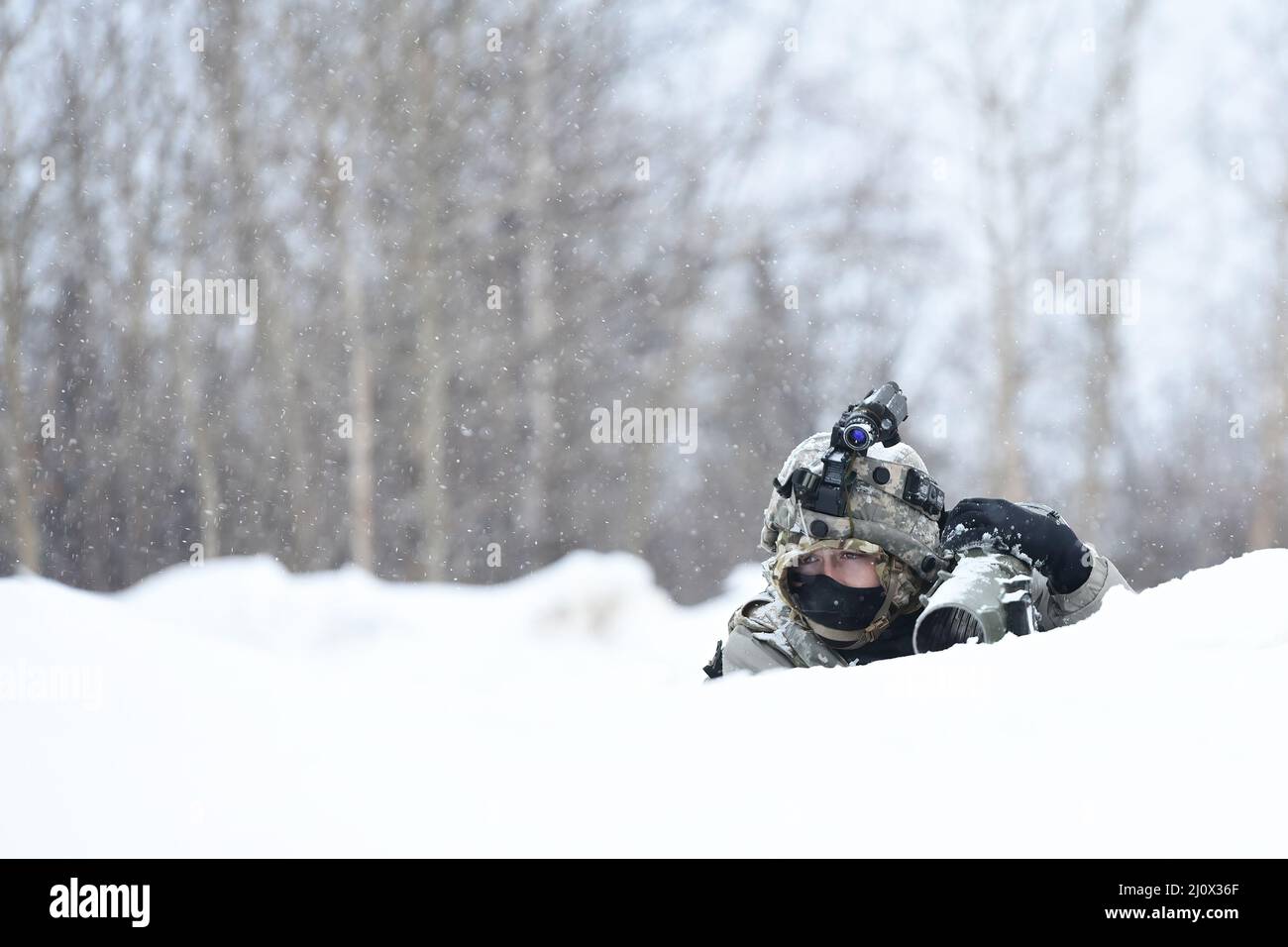 Spc. Lance Cobb, C Company, 3rd Battalion, 21st Infantry Regiment, 1st ...