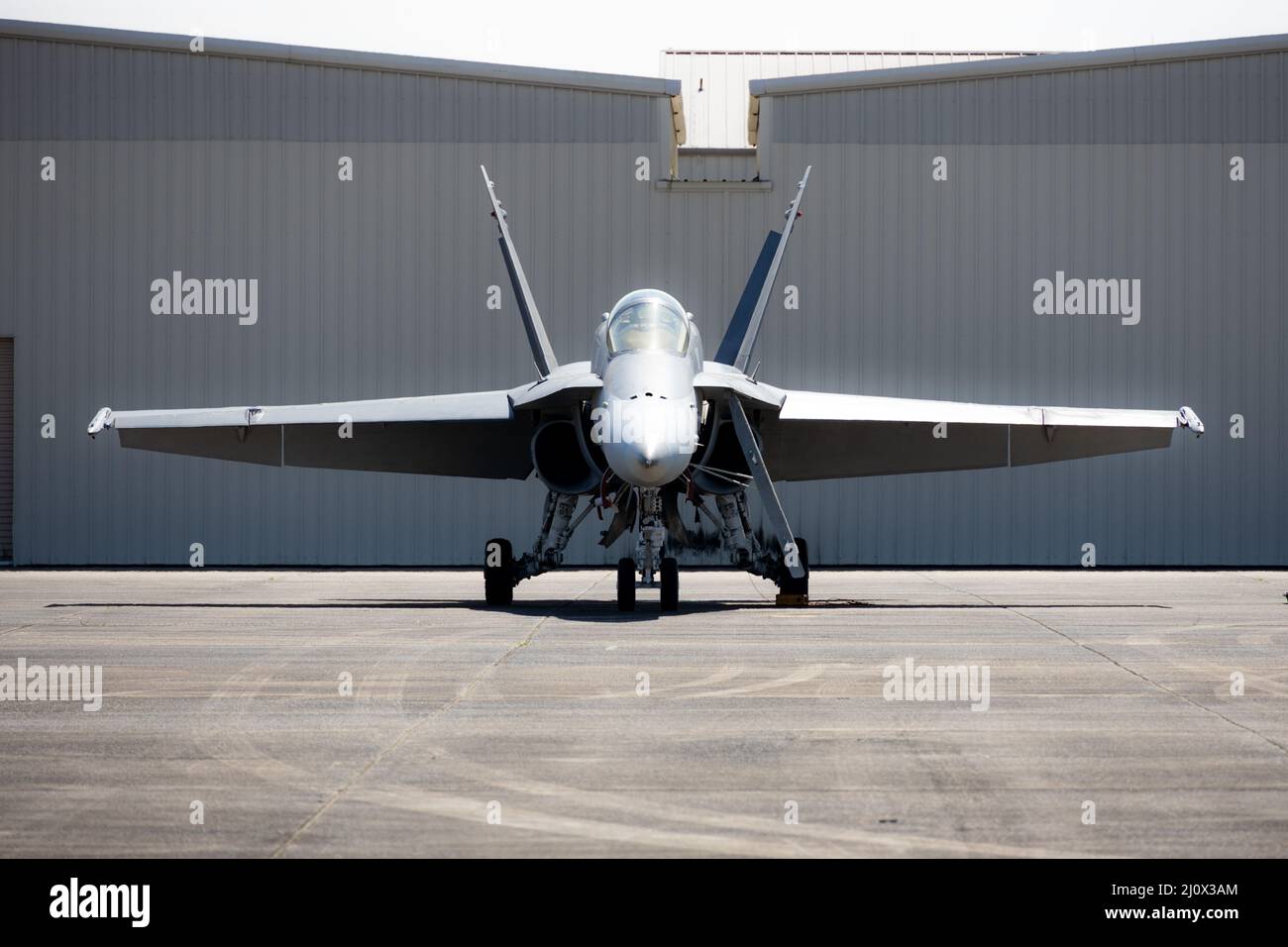 A U.S. Navy F/A-18 Hornet assigned to Strike Fighter Squadron 204, Navy ...