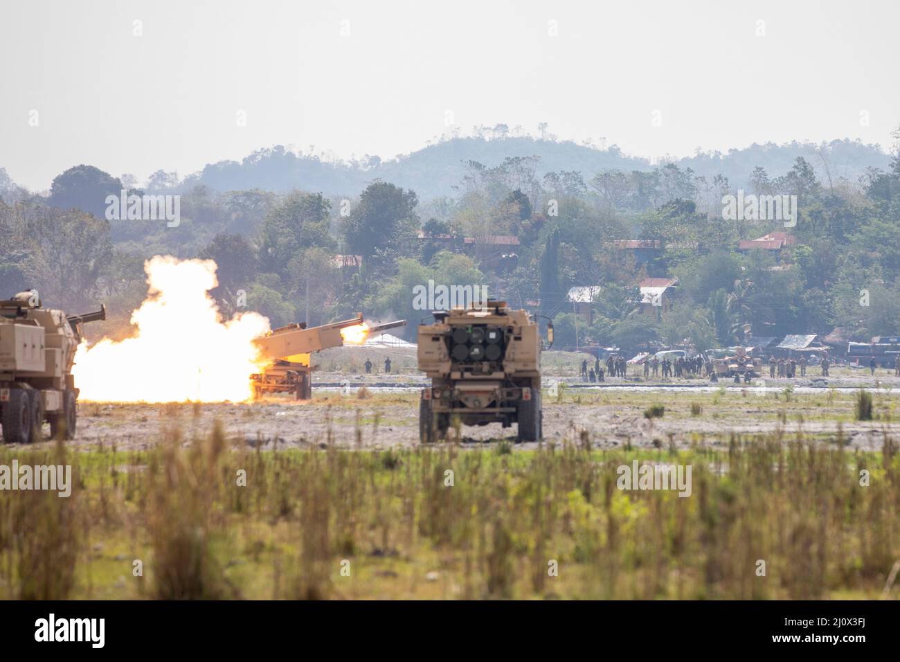 In partnership with the Philippine Army, fire control specialists with ...