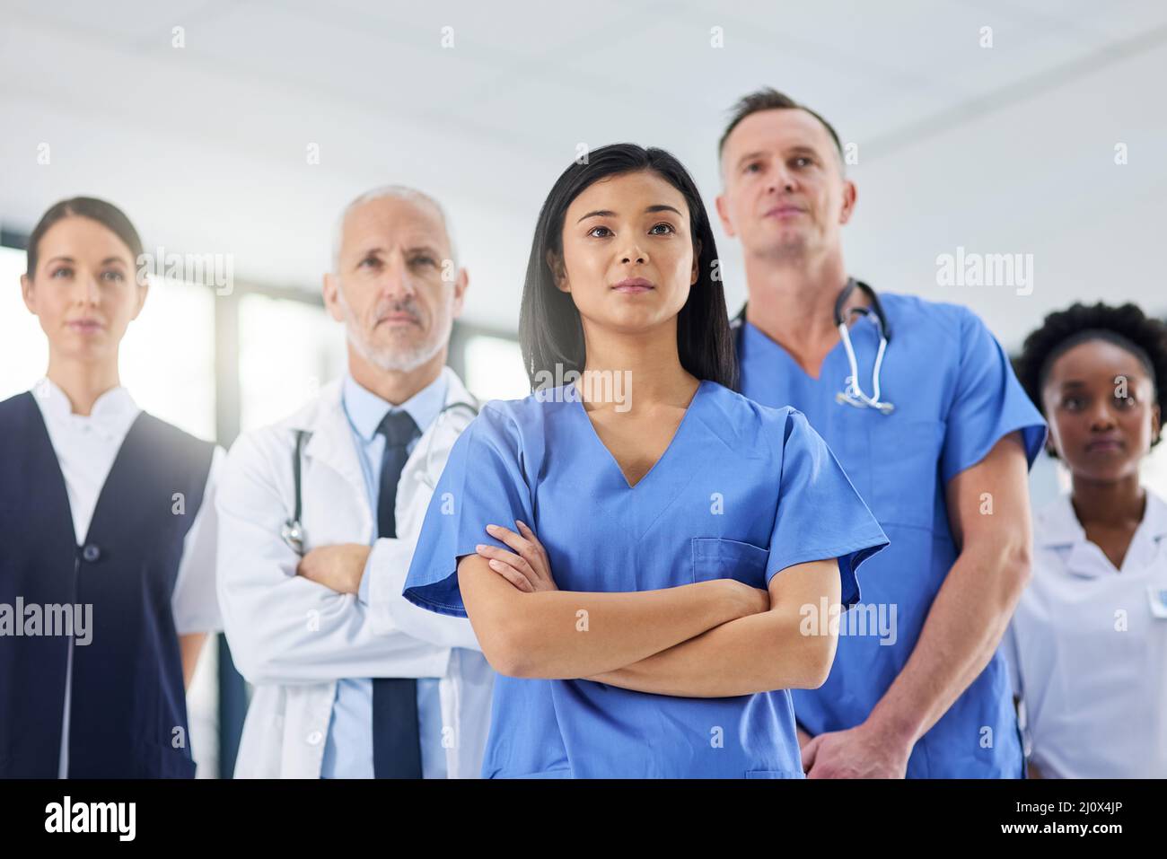 Your health is our priority. Cropped shot of doctors in the hospital ...