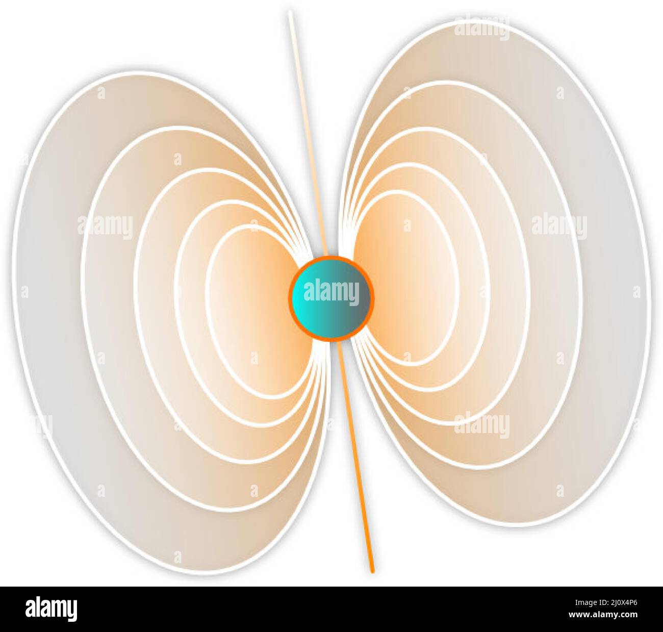 Earth's magnetic field Stock Vector Image & Art - Alamy