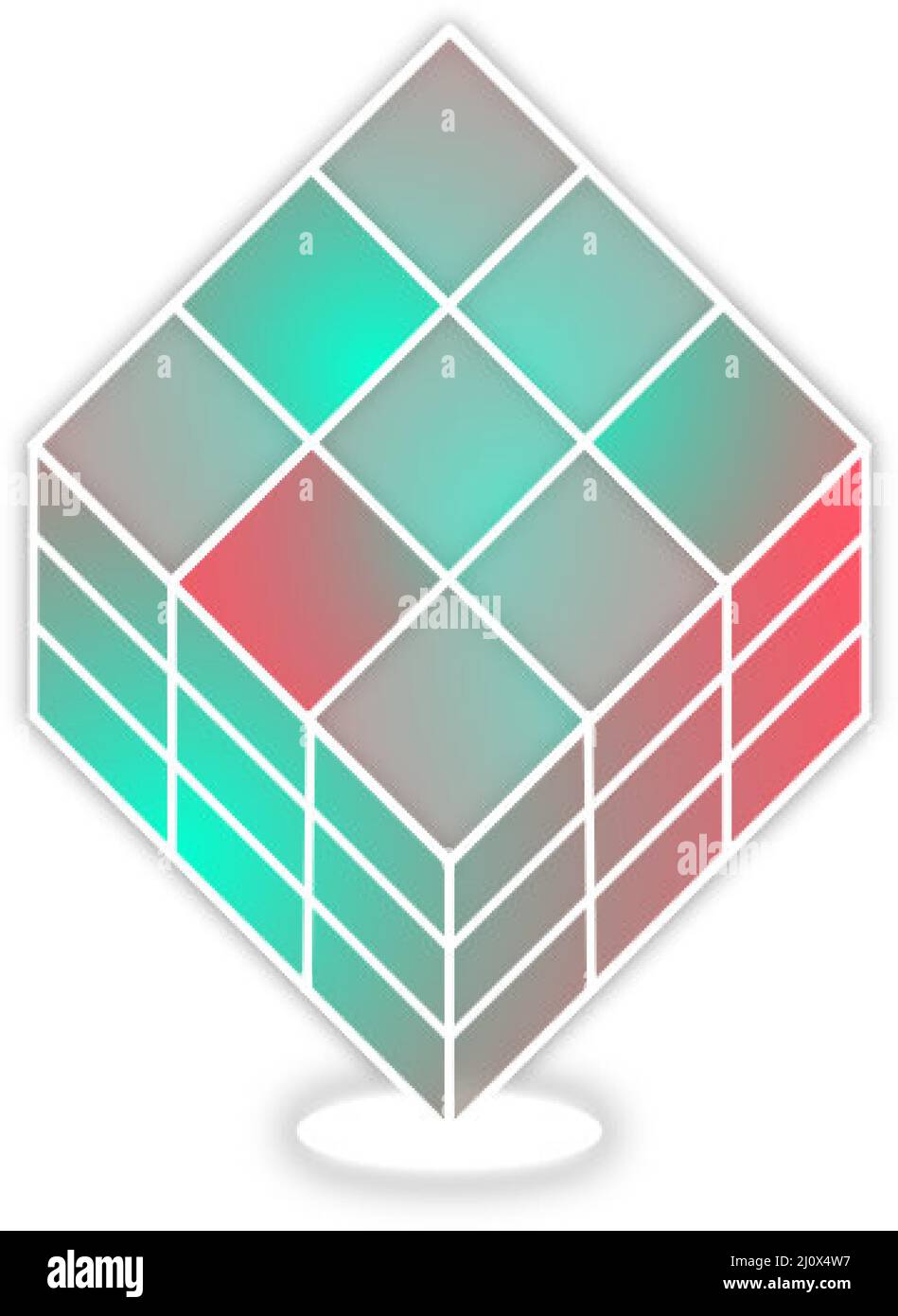 Rubiks cube Stock Vector Images - Alamy