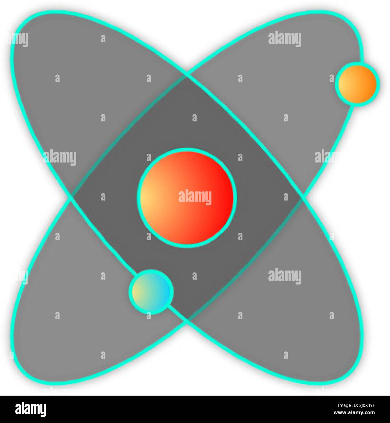 Two satellites orbit the planet Stock Vector Image & Art - Alamy