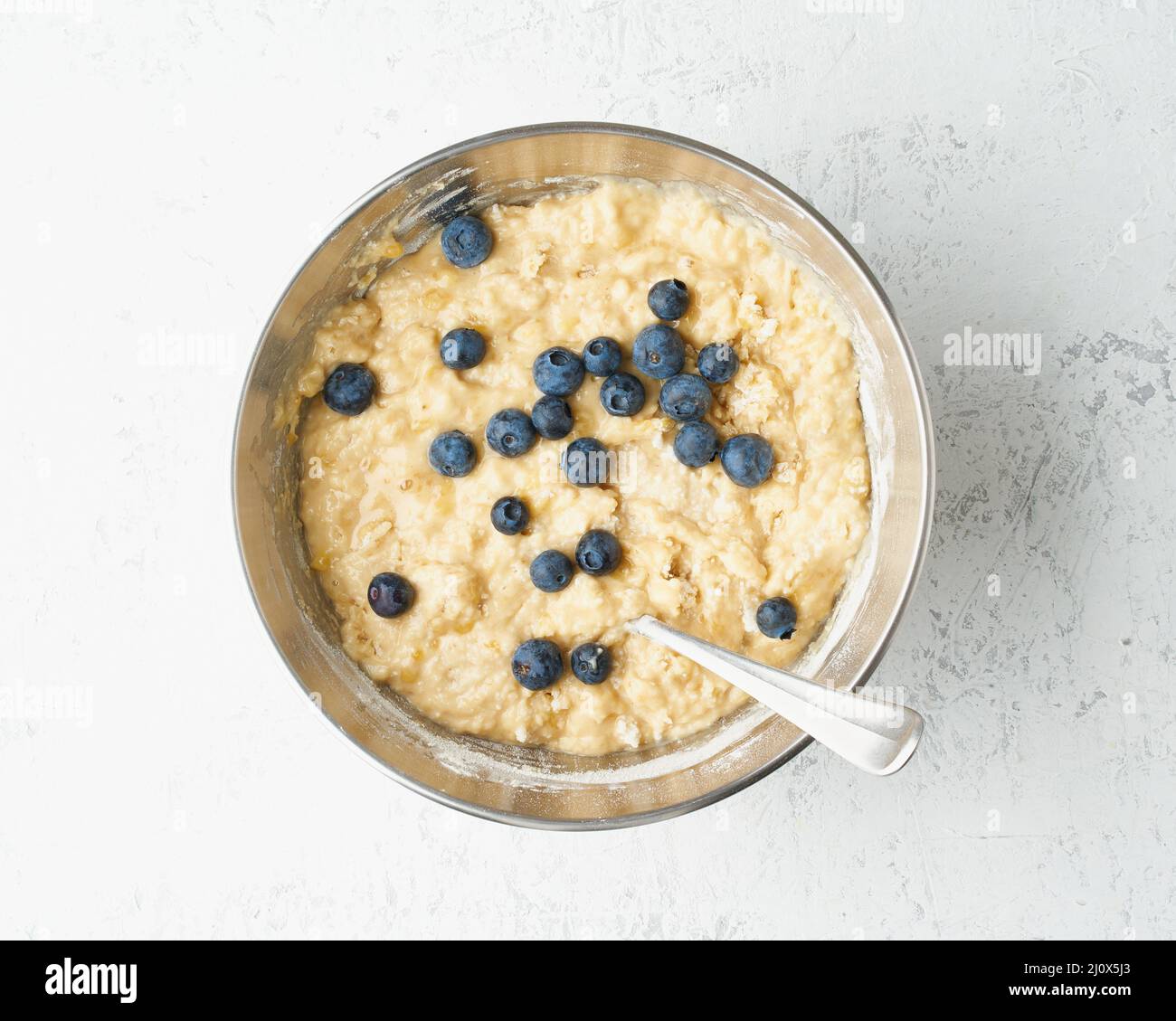 Homemade Banana bread. Dough for cake. Step by step recipe. Step 10 ...