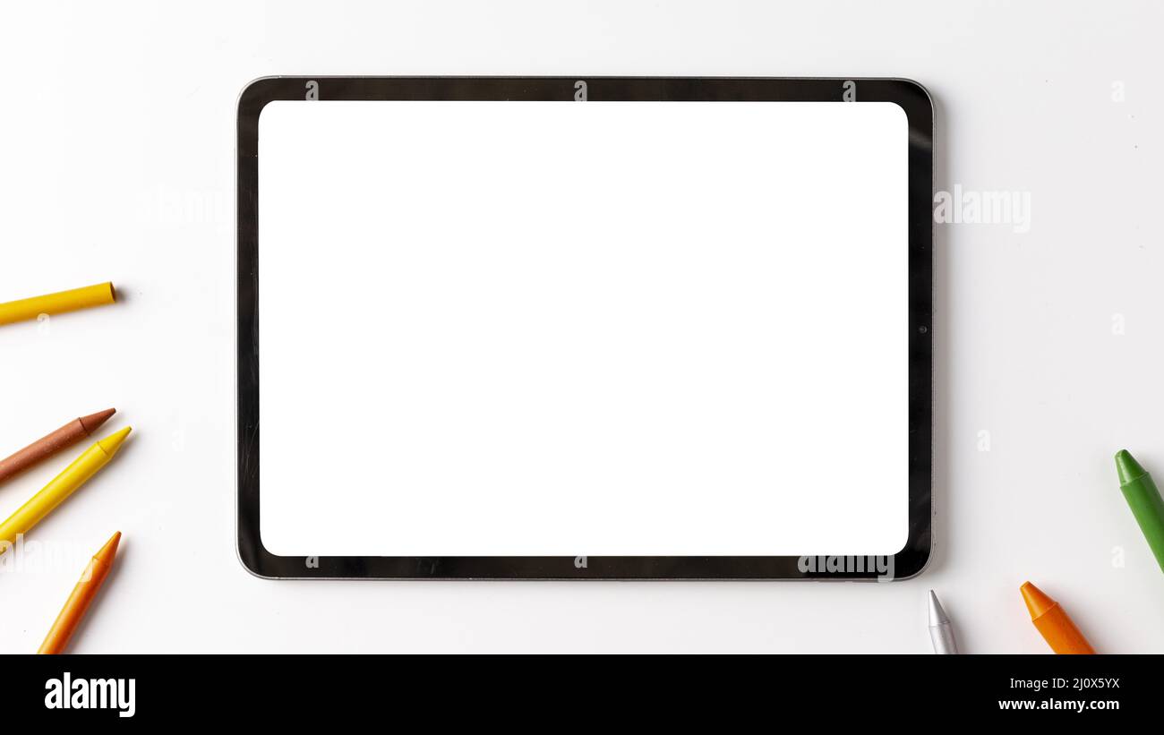 Top view device concept with copy space. High quality beautiful photo ...