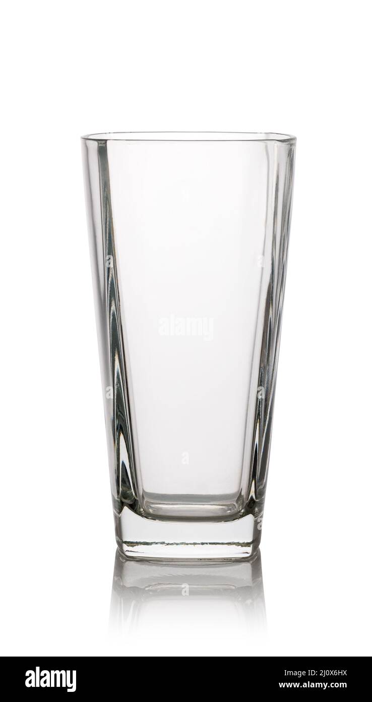 Glass on a white background Stock Photo - Alamy