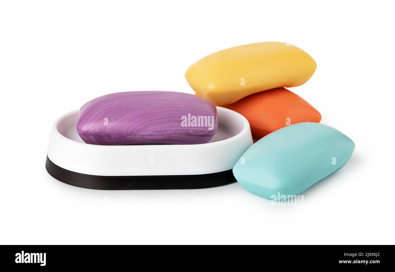 Piece of soap Cut Out Stock Images & Pictures - Alamy