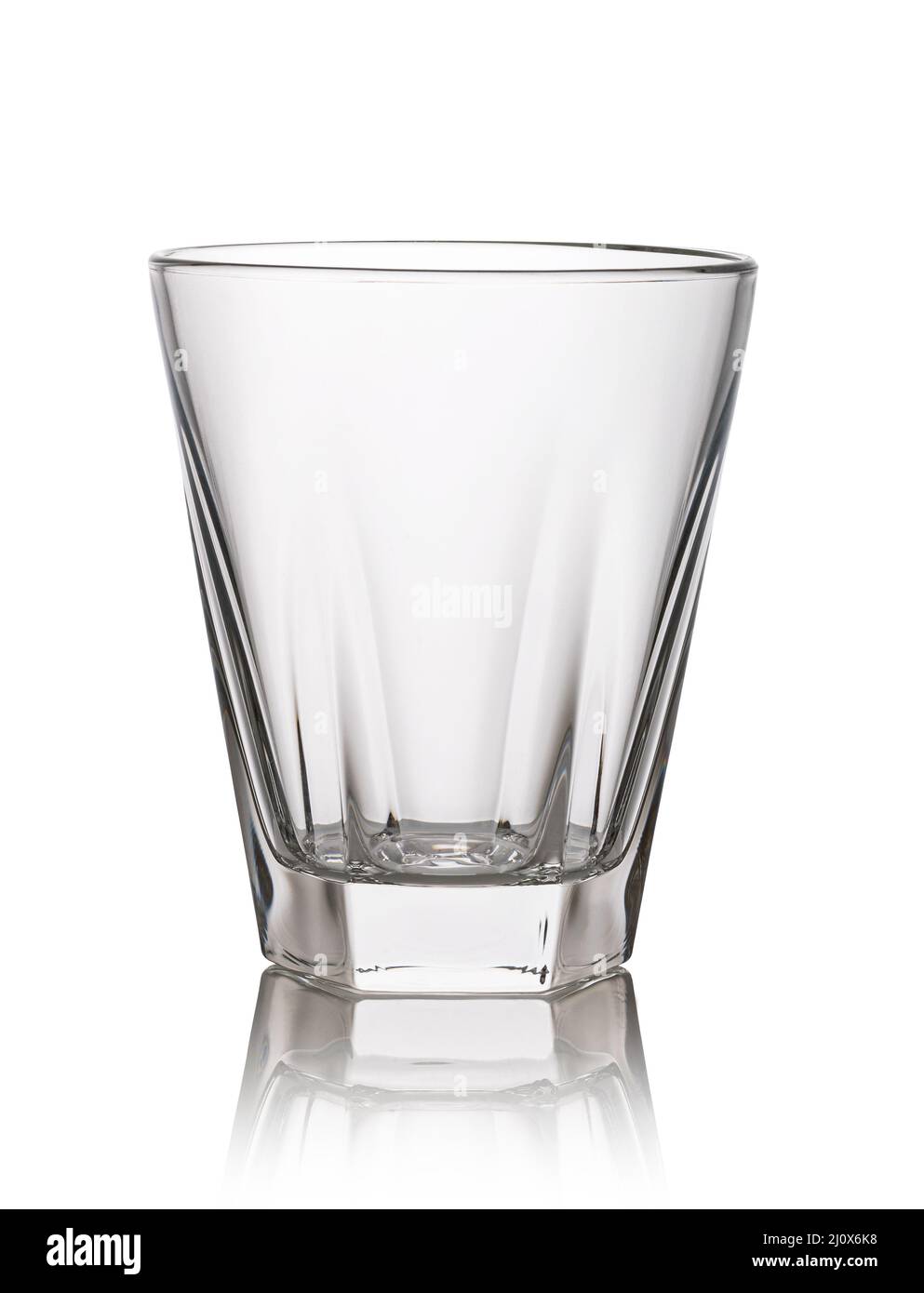 Glass on a white background Stock Photo - Alamy