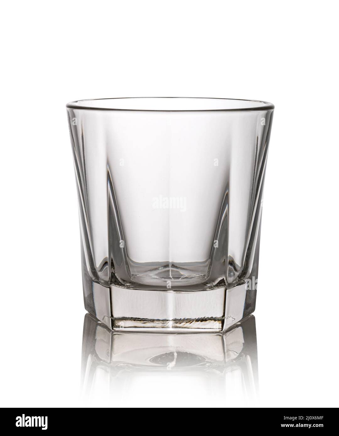 Glass on a white background Stock Photo - Alamy