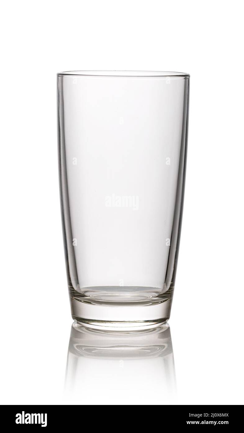 Glass on a white background Stock Photo - Alamy
