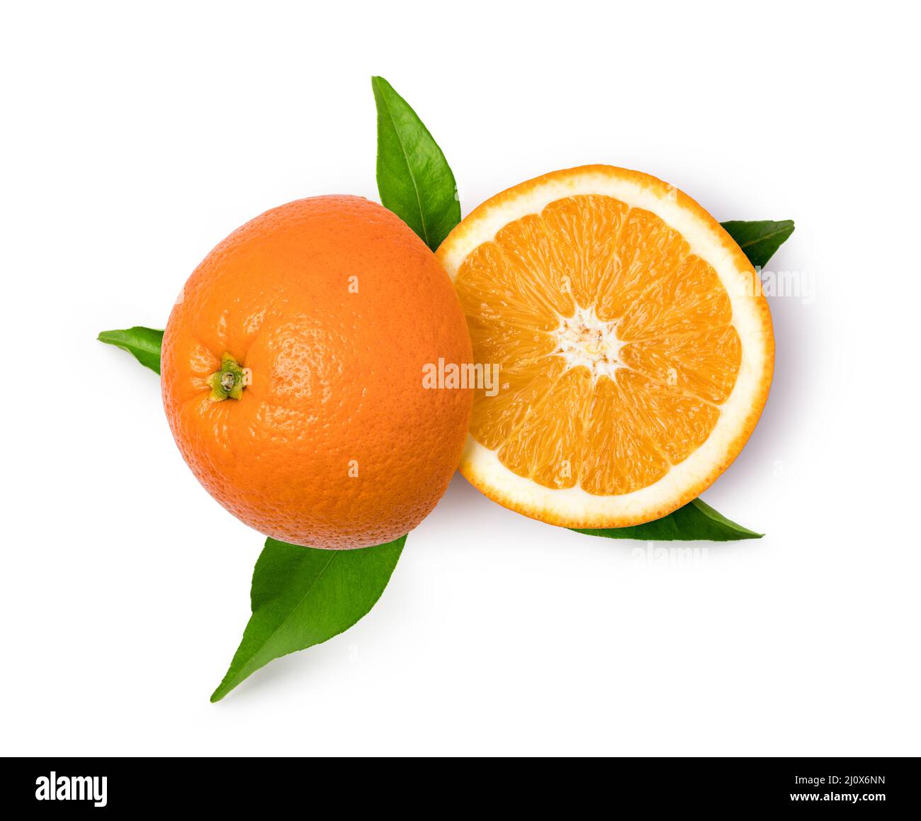 Texture fresh ripe orange Cut Out Stock Images & Pictures - Alamy
