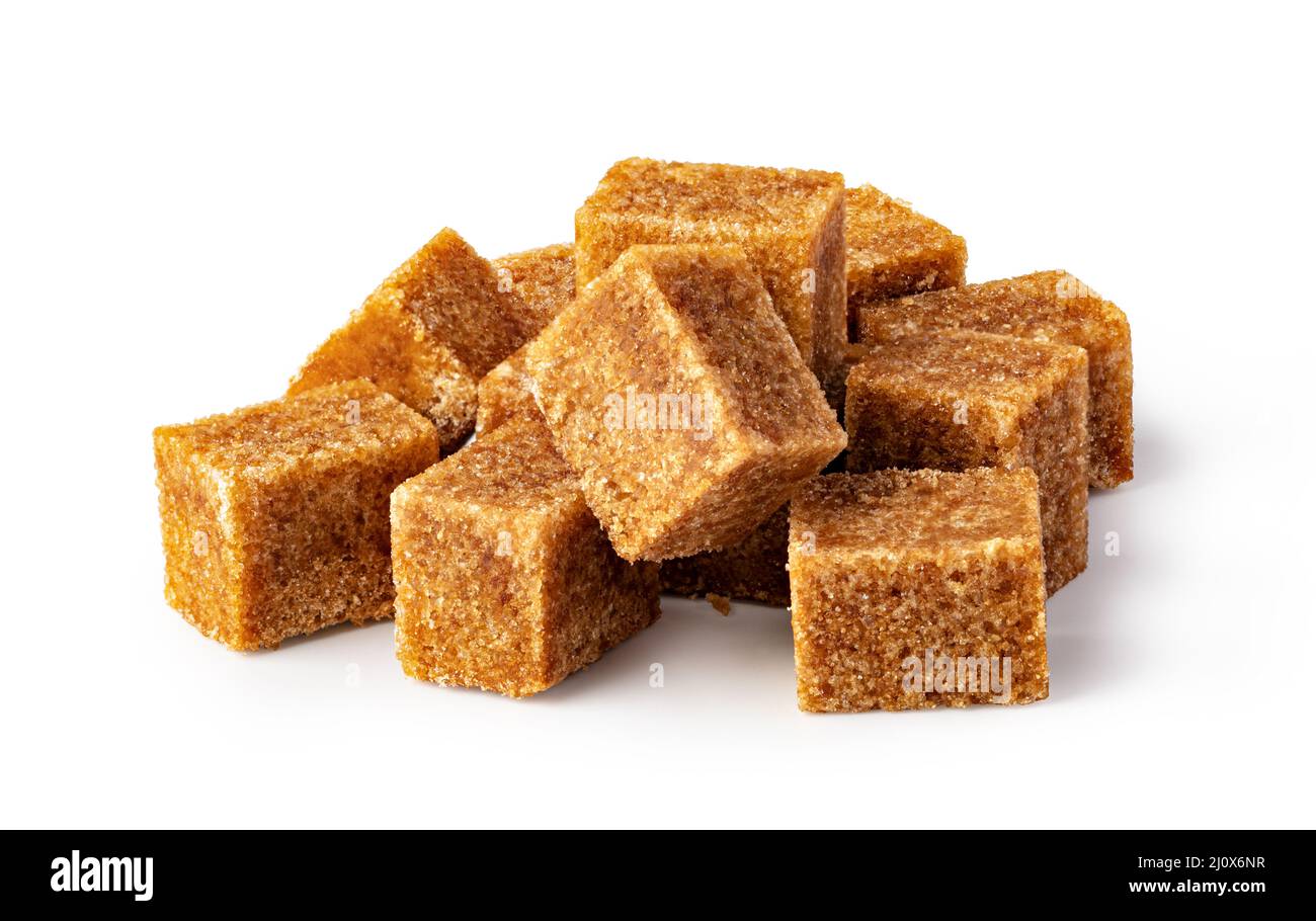 Sugar cubes background Stock Photo - Alamy