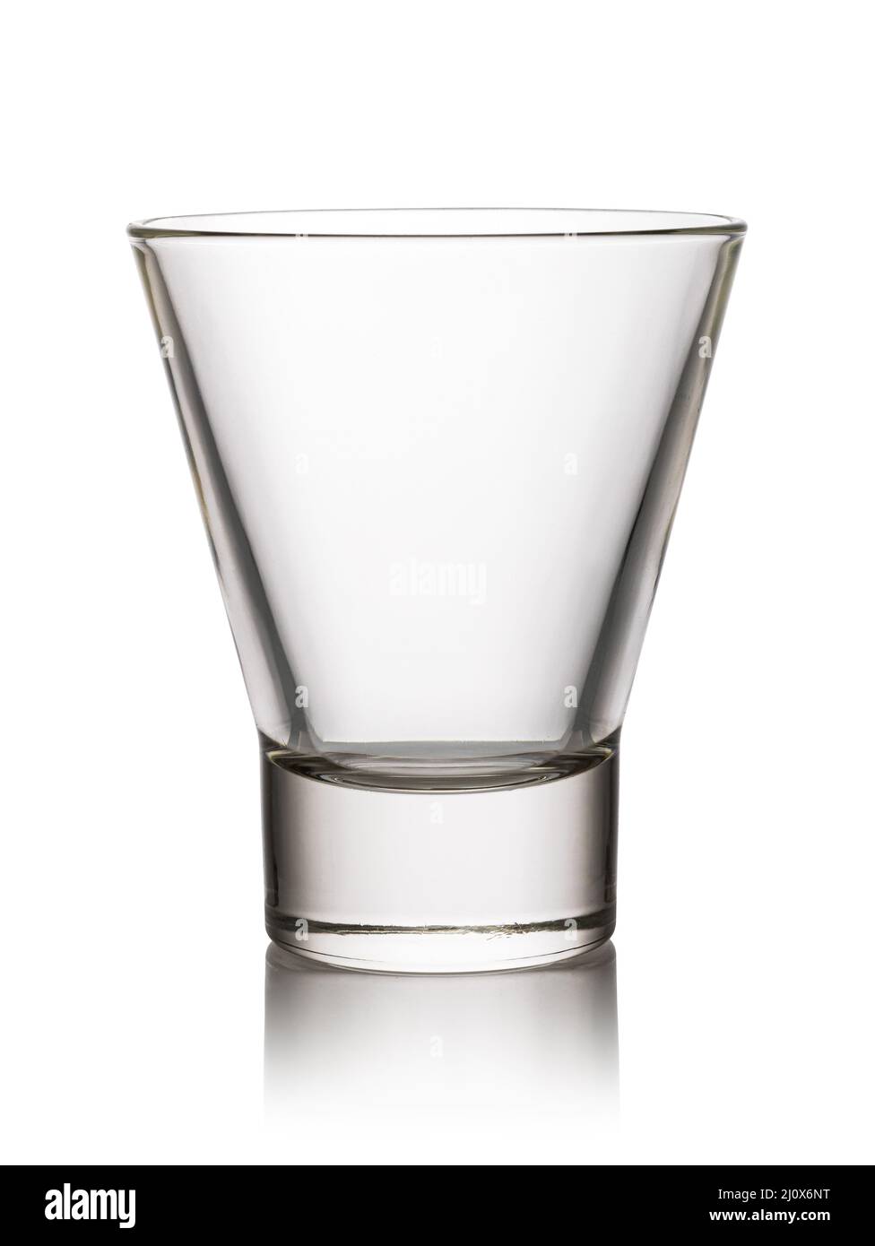 Glass on a white background Stock Photo - Alamy