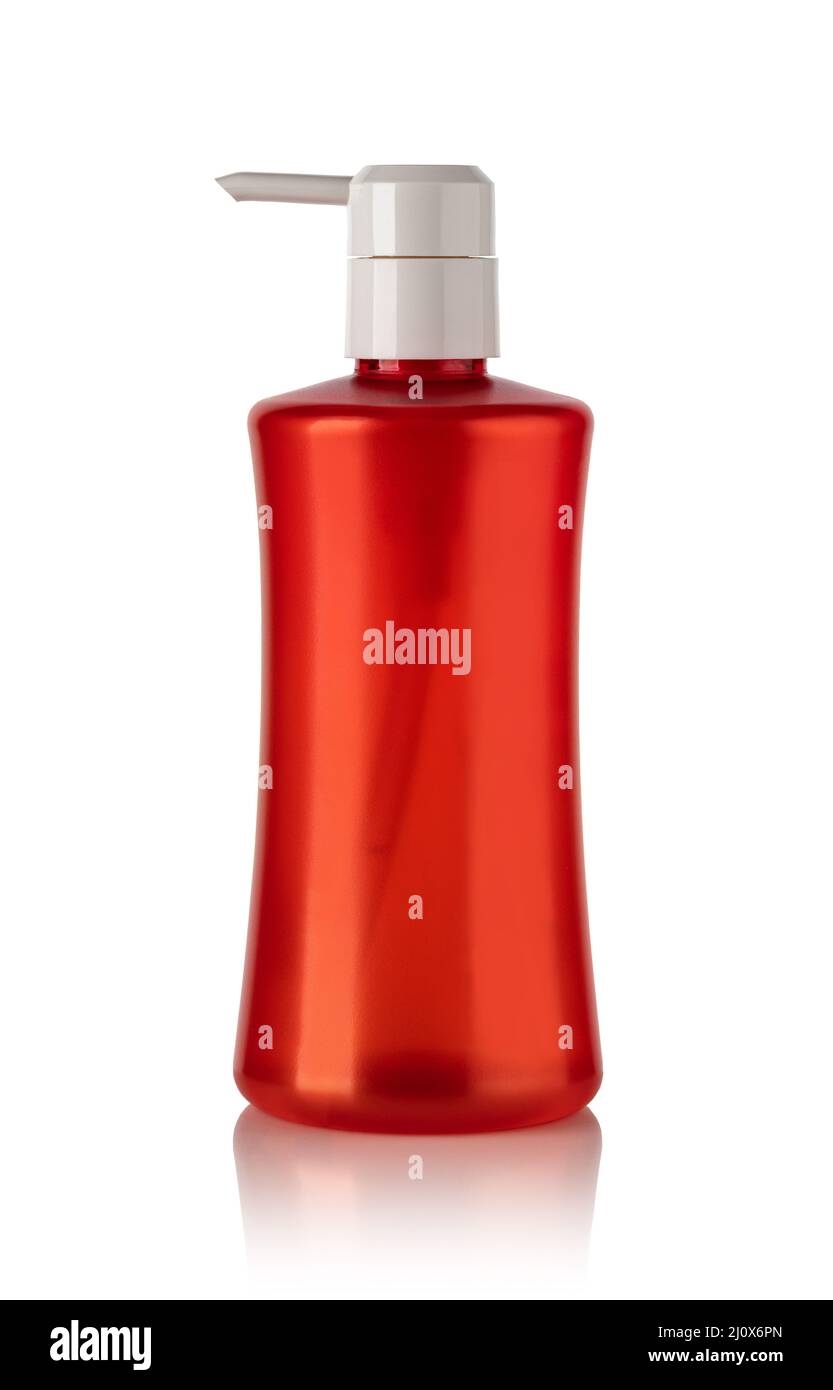 Plastic bottle of liquid soap Stock Photo - Alamy