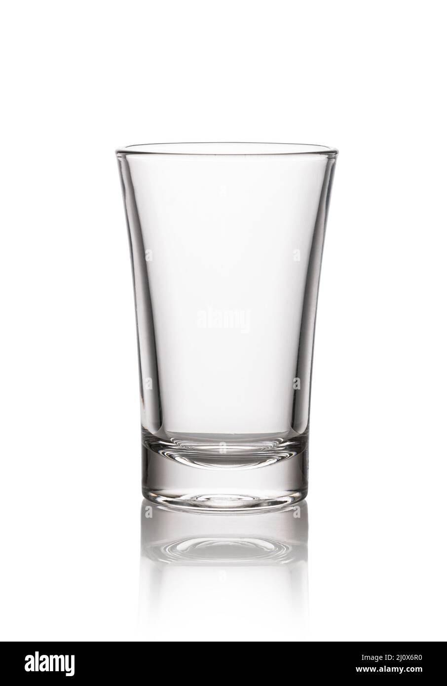 Glass on a white background Stock Photo - Alamy