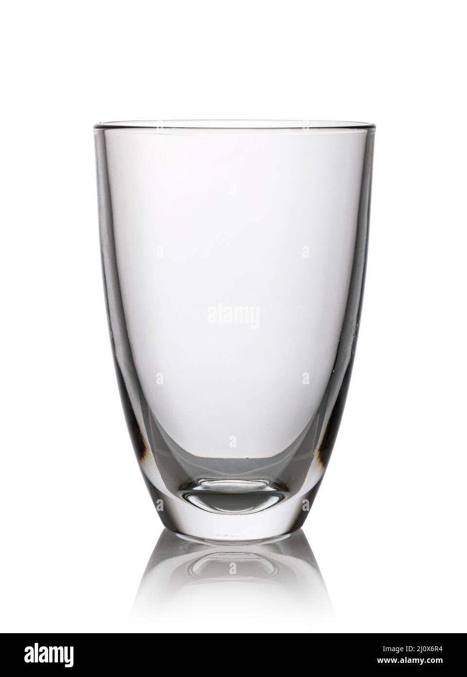 Glass on a white background Stock Photo - Alamy