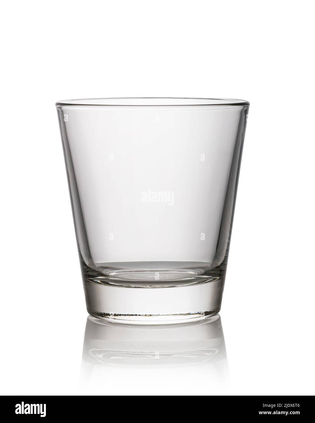 Glass on a white background Stock Photo - Alamy