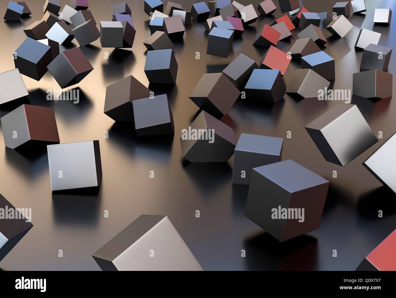 Different shape cubes hi-res stock photography and images - Alamy