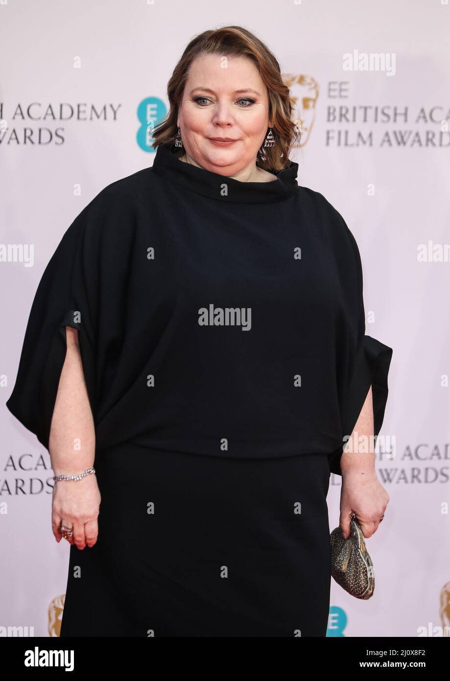 Joanna Scanlan seen arriving for the British Academy Film Awards 2022 ...