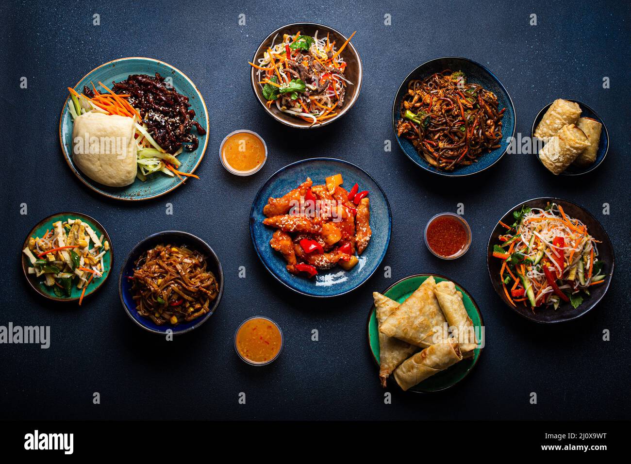Chinese food dishes hi-res stock photography and images - Alamy