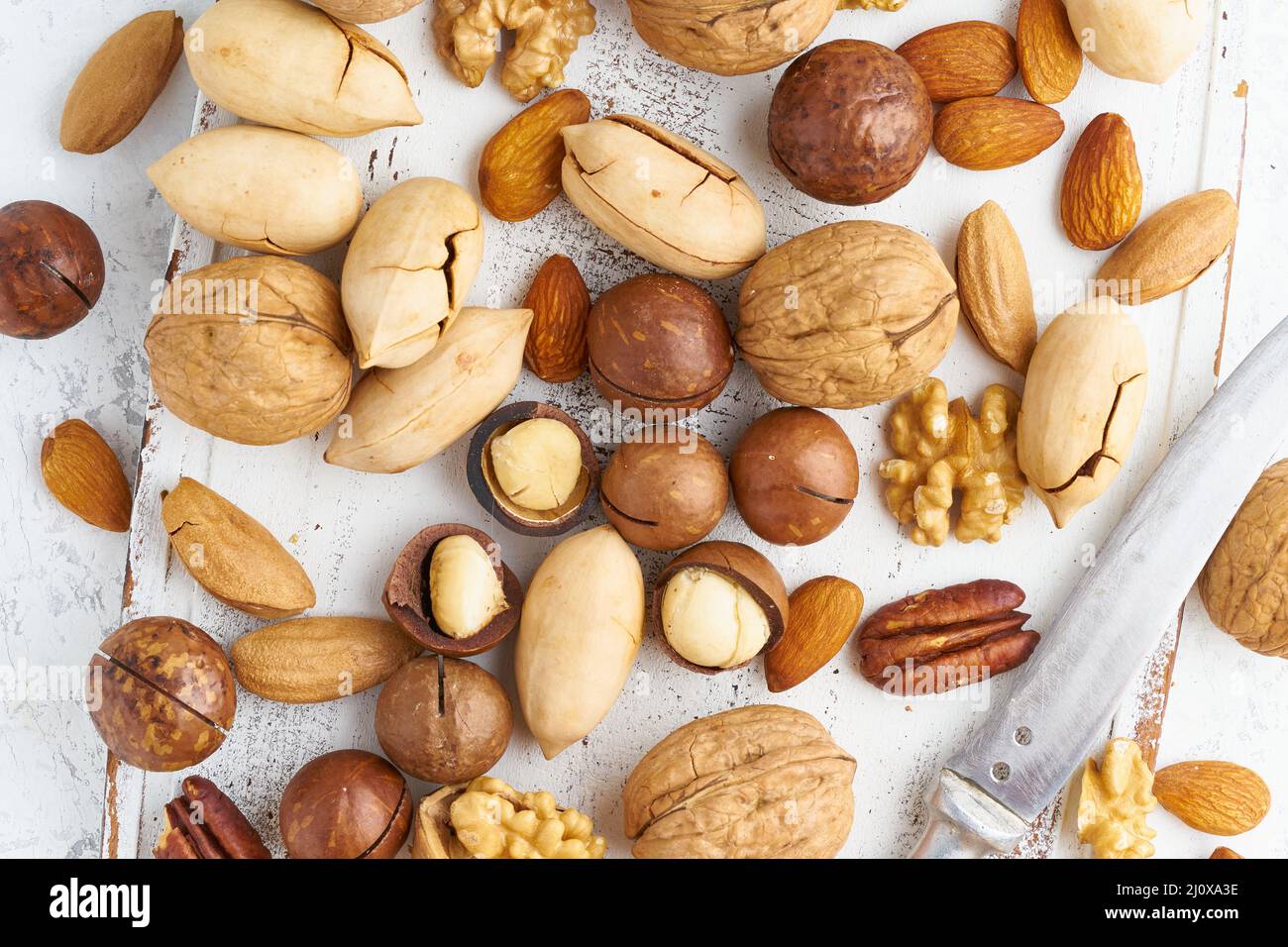 Mix almonds hi-res stock photography and images - Alamy