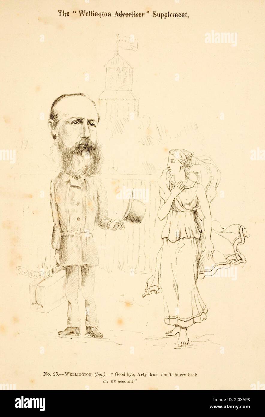 1800s british political cartoon hi-res stock photography and images - Alamy