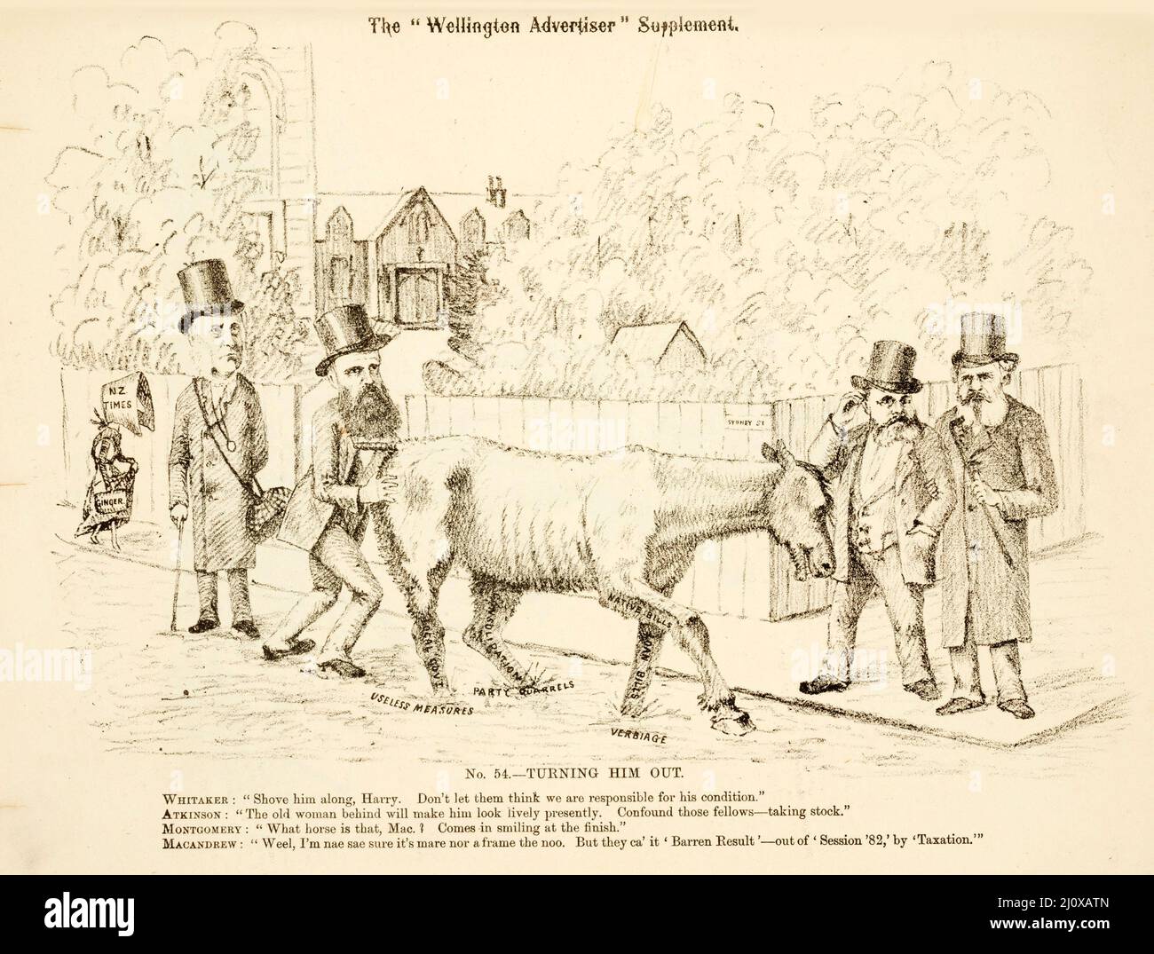 Political cartoon 1800s hi-res stock photography and images - Alamy