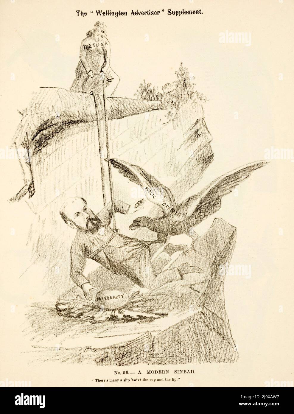 1800s british political cartoon hi-res stock photography and images - Alamy