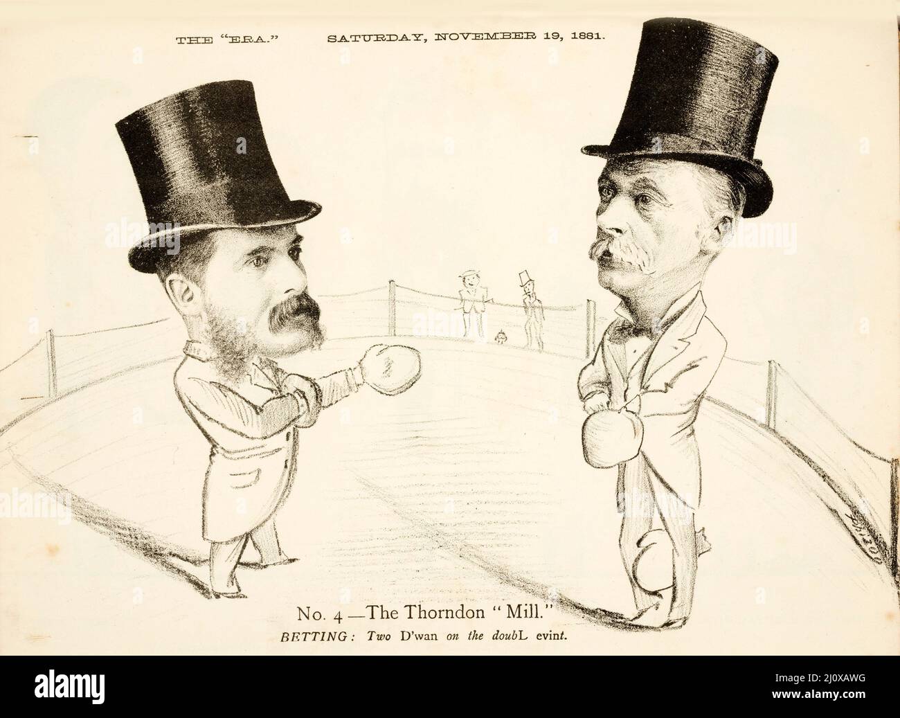1800s british political cartoon hi-res stock photography and images - Alamy