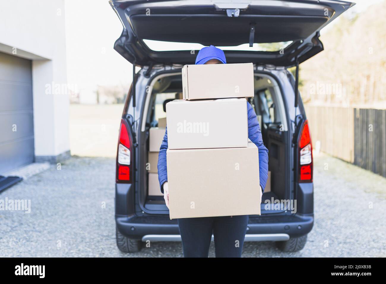 Photo courier hi-res stock photography and images - Alamy