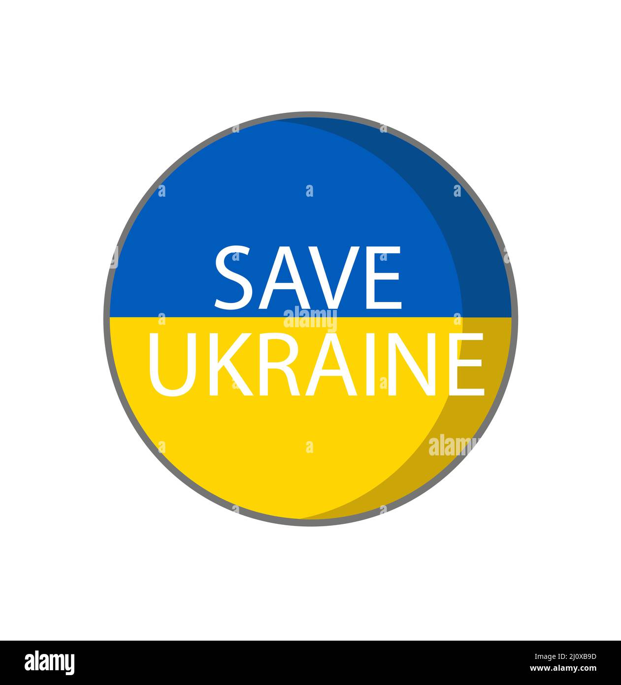 Ukraine flag vector illustration Stock Vector Image & Art - Alamy