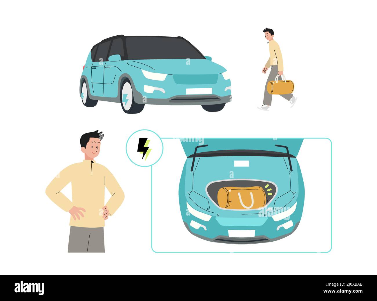 Smart mobility car Cut Out Stock Images & Pictures - Alamy