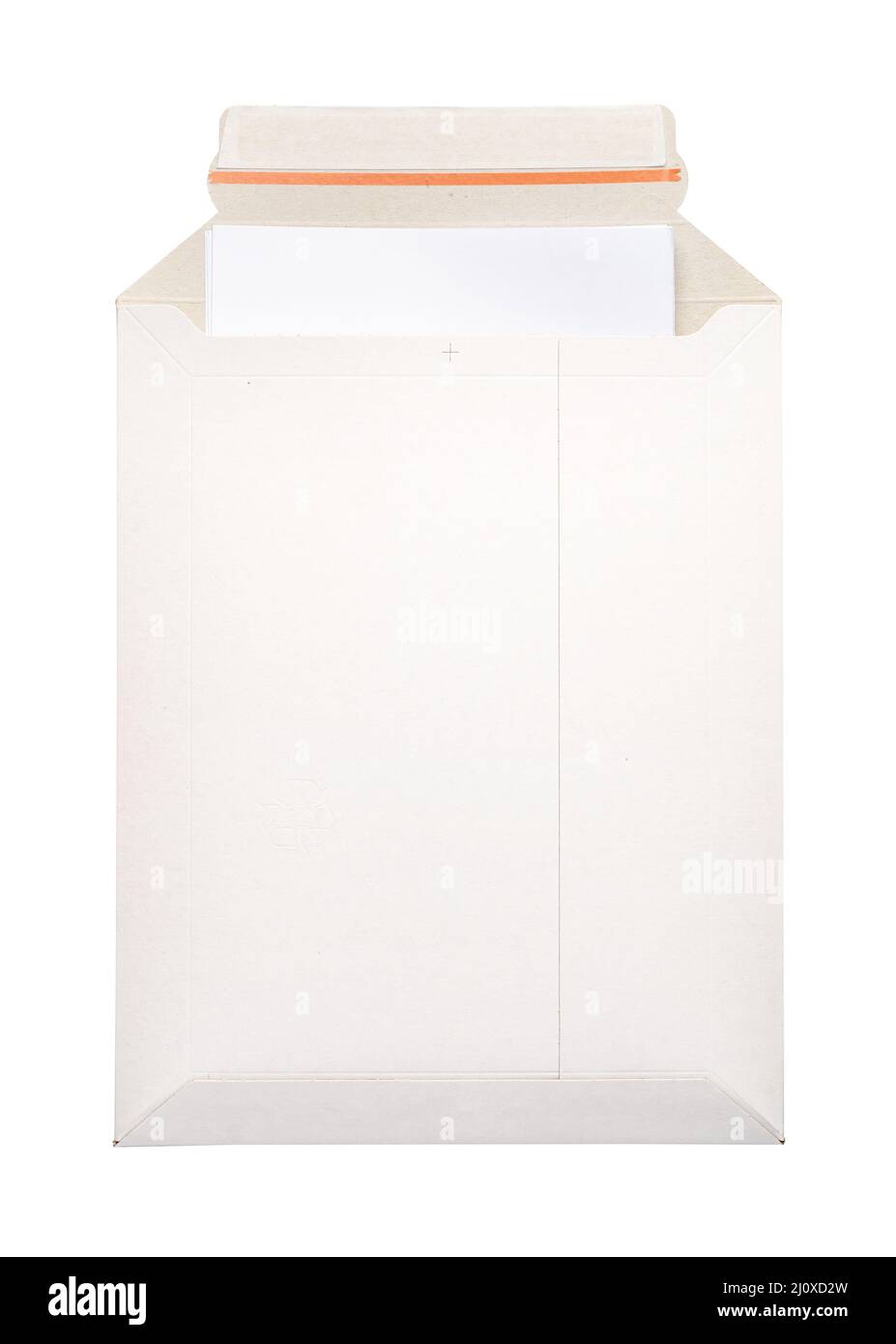 White envelope C4 isolated background. top view Stock Photo - Alamy