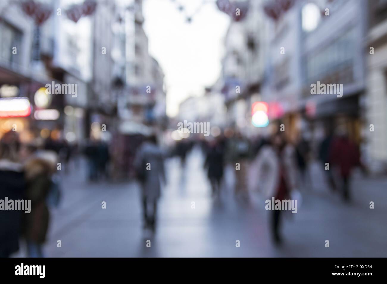 Blurry street scene city. High quality beautiful photo concept Stock ...