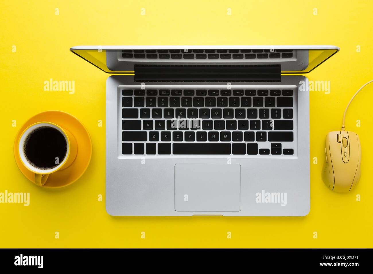 Laptop mouse top view. High quality beautiful photo concept Stock Photo ...