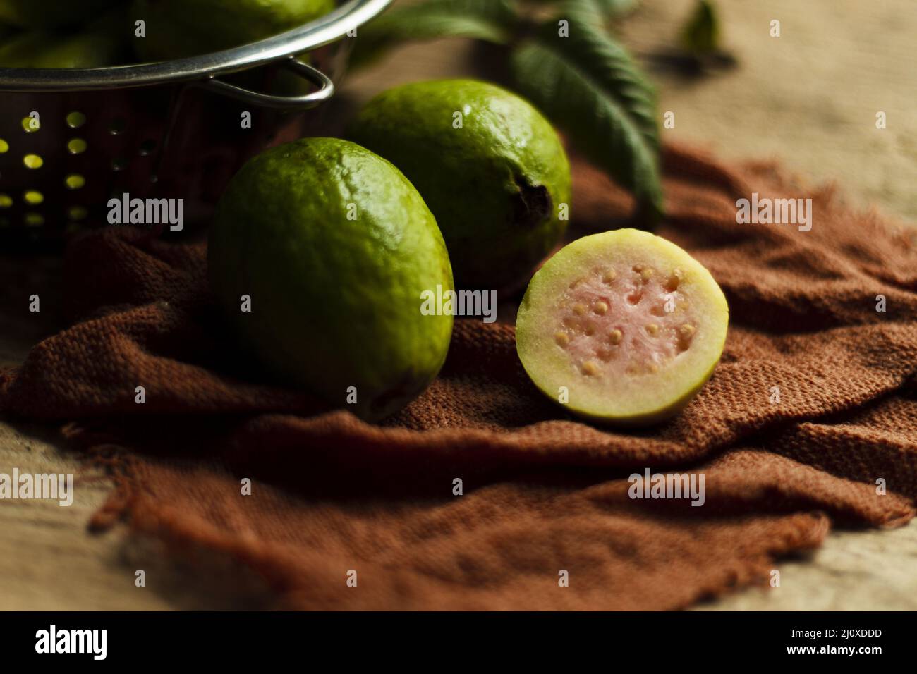 Fresh cut guava hi-res stock photography and images - Alamy