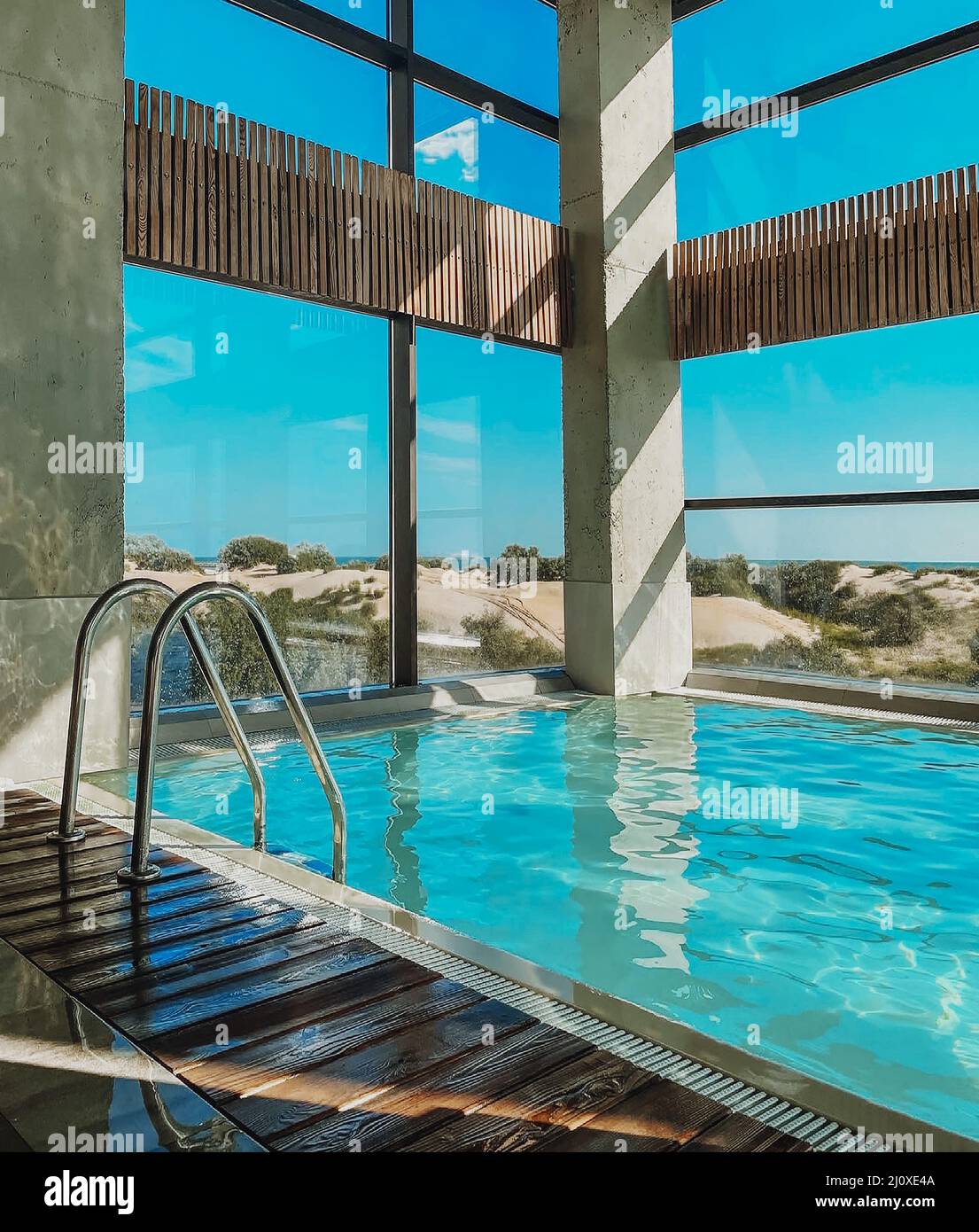 Luxury spa pool inside hi-res stock photography and images - Alamy