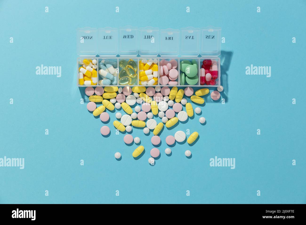 Minimal medicinal pills assortment. High quality beautiful photo ...