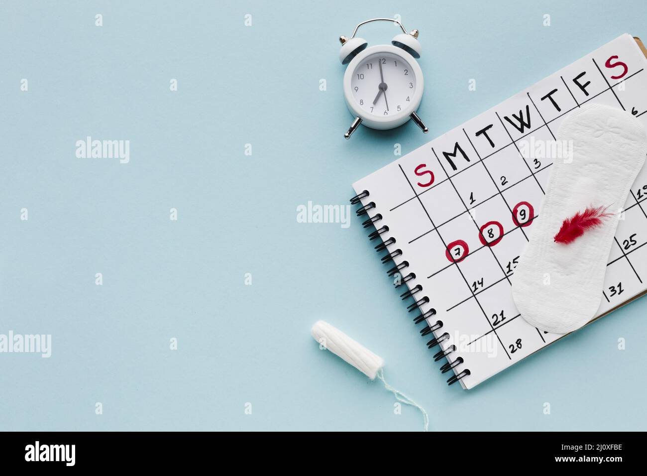 Menstrual cycle calendar hi-res stock photography and images - Alamy