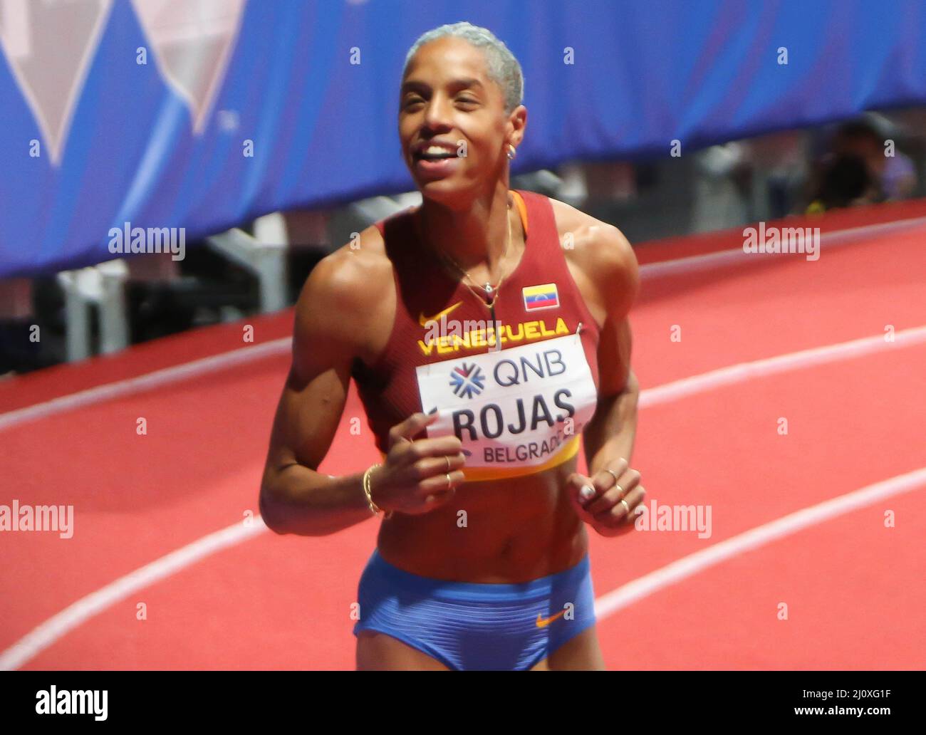 Yulimar ROJAS of Vénézuela Final Triple Jump Women during the World ...