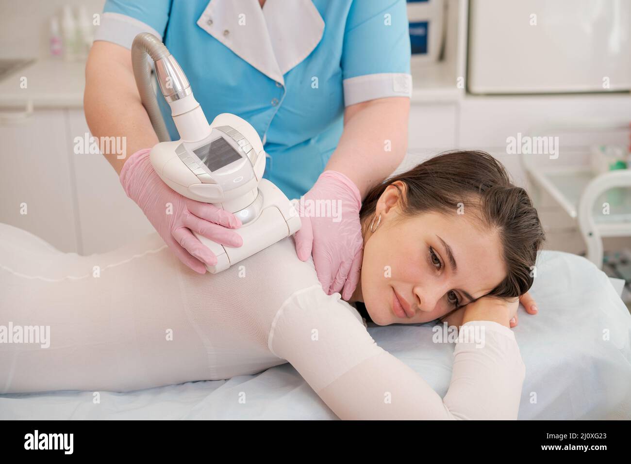 Lymphatic drainage machine hi-res stock photography and images - Alamy