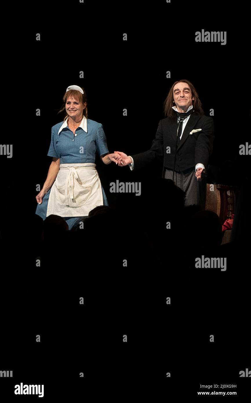 Christiane Zander, Mario Ramos bei der Premiere des Theaterstücks 'Der ...