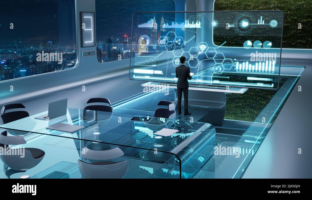 Smart office people hi-res stock photography and images - Alamy